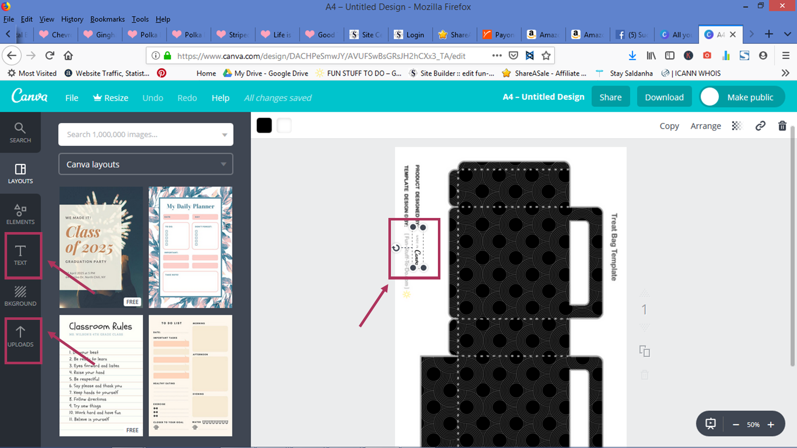 How To Use A Transparent Overlay Template - FUN STUFF TO DO