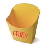 Fries Box Template